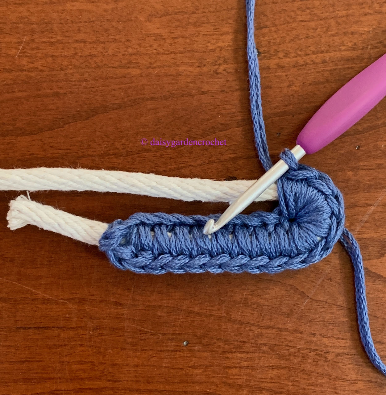 How to Crochet a Rope Basket – DaisyGardenCrochet