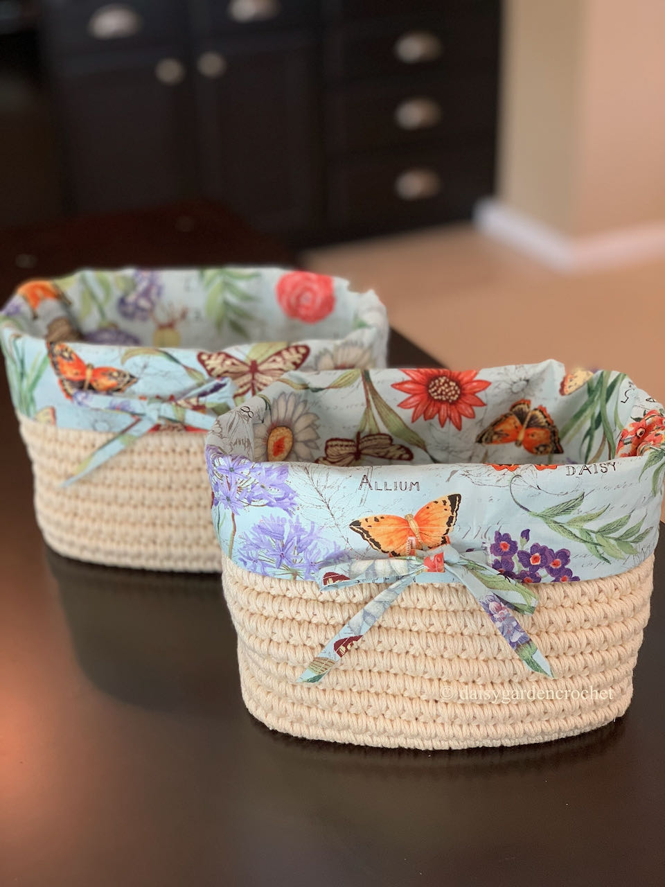 How to Crochet a Rope Basket – DaisyGardenCrochet